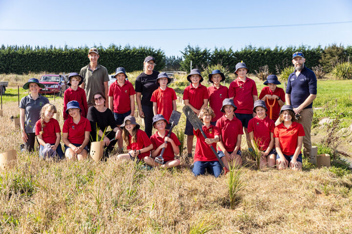 Cust School supports WIL biodiversity project | Waimakariri Irrigation ...
